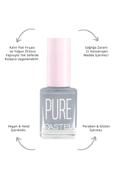 Pastel Pure Oje 611 Pure Oje Serisi
